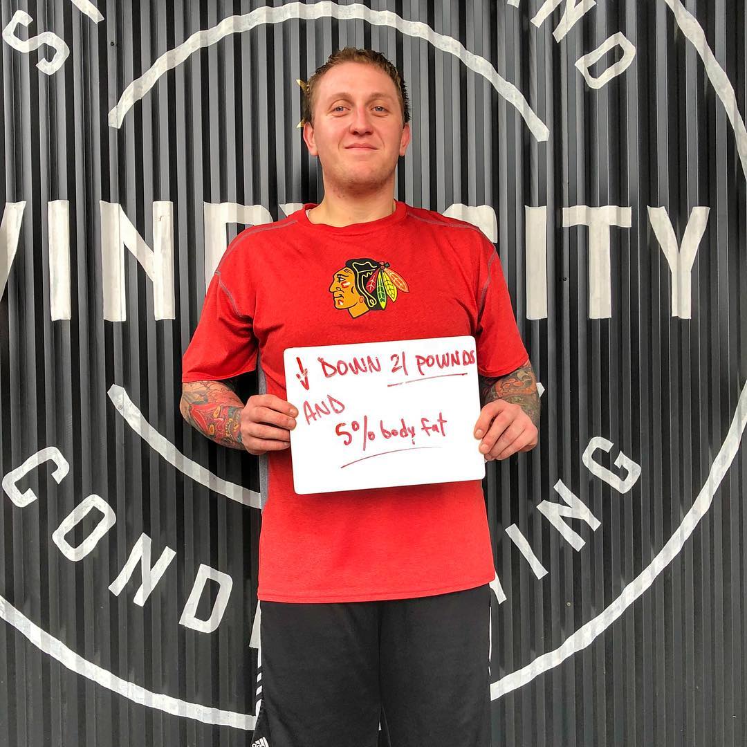 Up to the challenge: Chicago firefighter Corey Katsibubas accepted ...